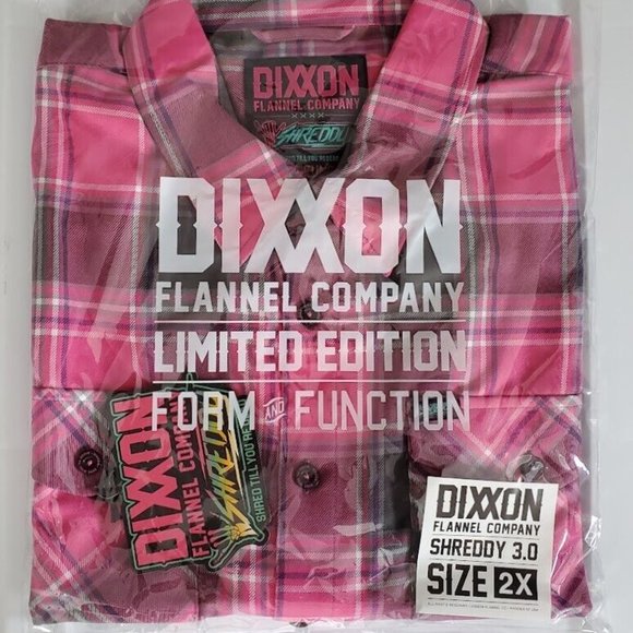 DIXXON | Shirts | Dixxon Flannel Mens Shreddy Gen 4 Limited Edition ...